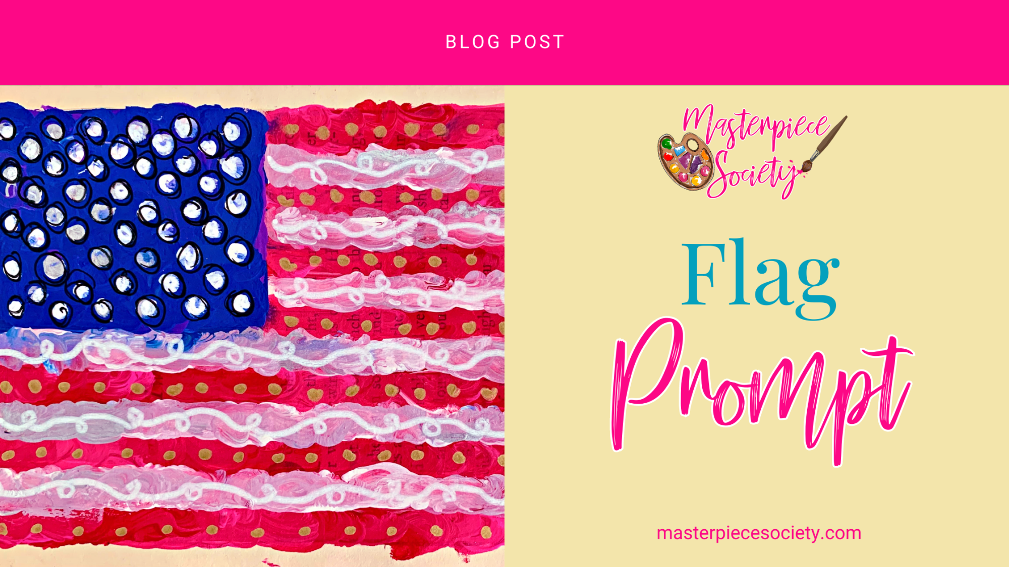Get Patriotic with this Simple American Flag Art Lesson! - Masterpiece ...